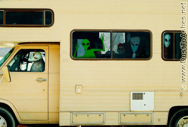 Aliens Rented RV Car | Dust to Ashes