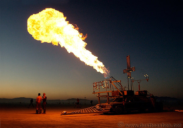 Repent art car | Dust to Ashes